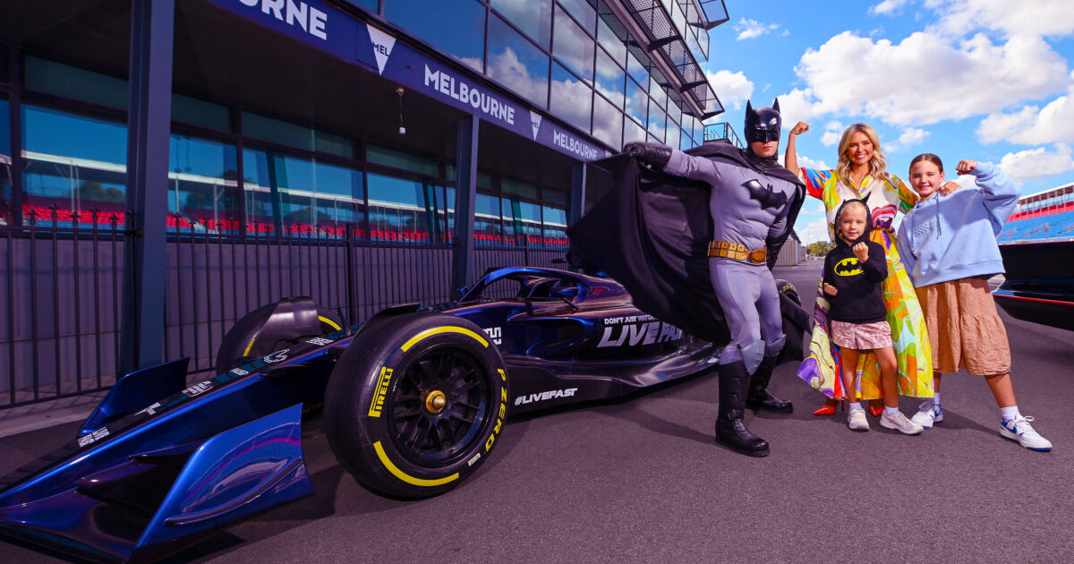 DC's Batman set to take over… | FORMULA 1 AUSTRALIAN GRAND PRIX 2025