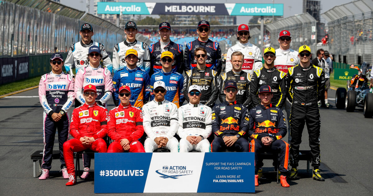 The grid has… | FORMULA 1 QATAR AIRWAYS AUSTRALIAN GRAND PRIX 2026