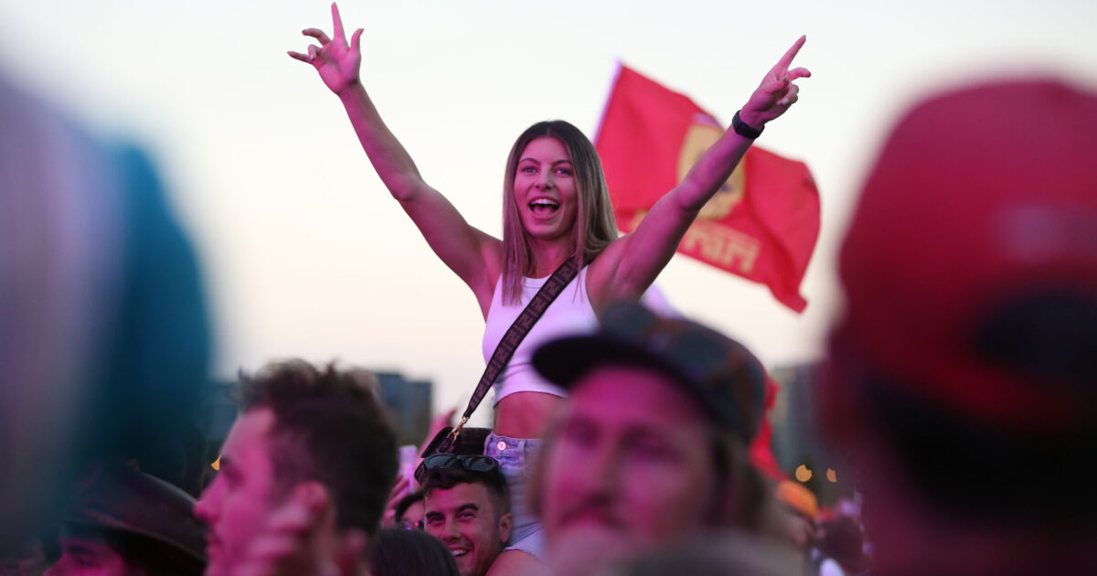 Friday night main stage line… | FORMULA 1 AUSTRALIAN GRAND PRIX 2025